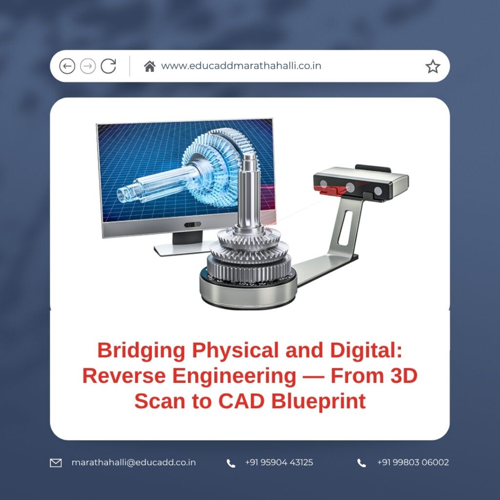 Reverse Engineering Process Workflow | EduCADD Marathahalli